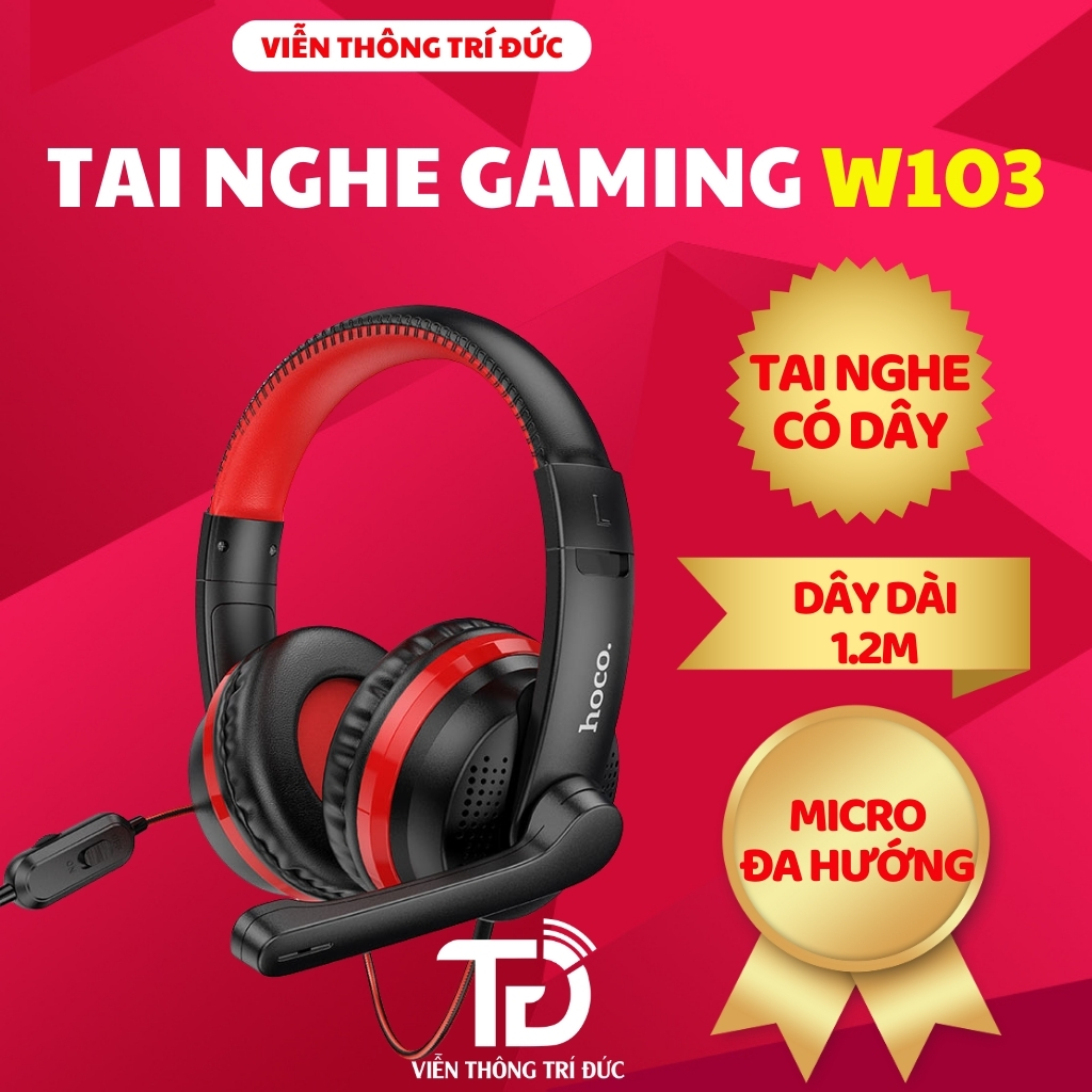 Tai Nghe Chụp Tai Máy Tính HO.CO W103/ W104/ W105/W21 - Đèn LED Đổi Màu ...