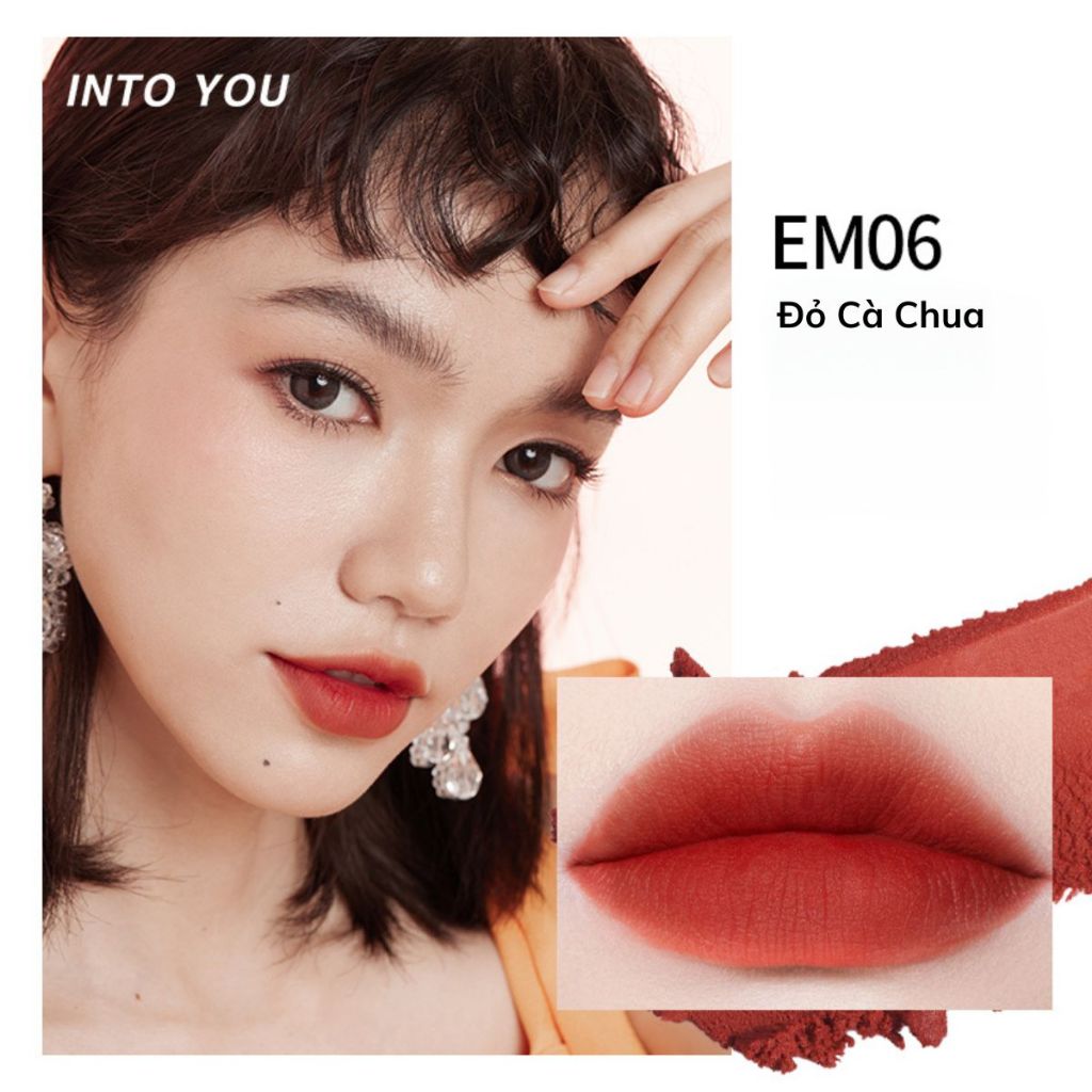 [ INTO YOU ] Son Kem Lì em08 Mờ Xinh Xắn Shero Super Matte Lip 2g | Shopee Việt Nam