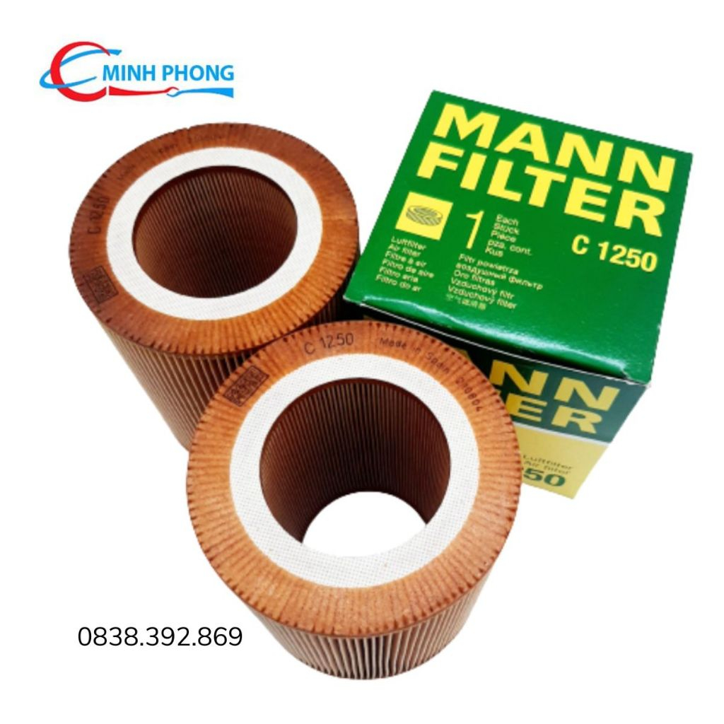Lọc Gió Mann Filter C1250 Lọc Gió Máy Nén Khí Hãng Mann-Hummel | Shopee Việt Nam