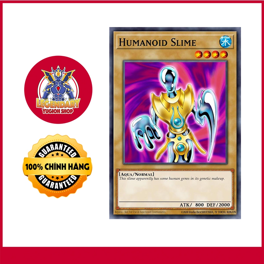 [Thẻ Bài Yugioh Chính Hãng] Humanoid Slime | Shopee Việt Nam