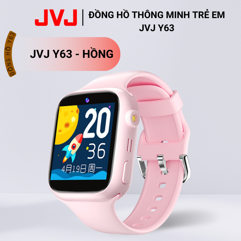 Đồng hồ Thông Minh Trẻ Em JVJ Y63, Call Video Lắp Sim Nghe Gọi 2 Chiều ...