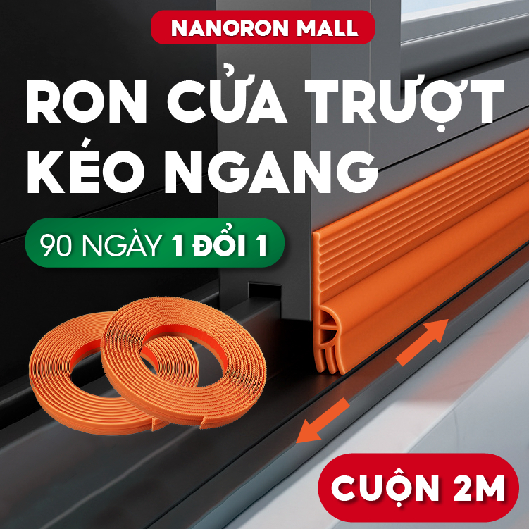 Ron ray cửa sổ chống gió lùa cản bụi, cách âm cửa, Thanh nẹp cửa sổ lùa ...
