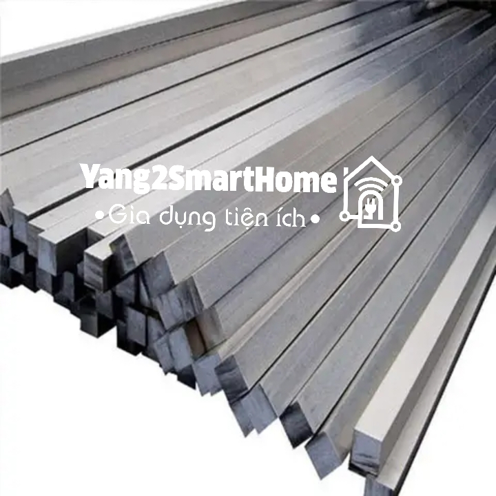 Thanh Inox 304 vuông đặc cạnh 18, 20mm chiều dài 30cm, 50cm, 100cm ...