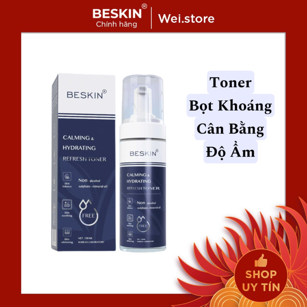 TONER TẠO BỌT BESKIN - Dung tích: 150ml | Shopee Việt Nam