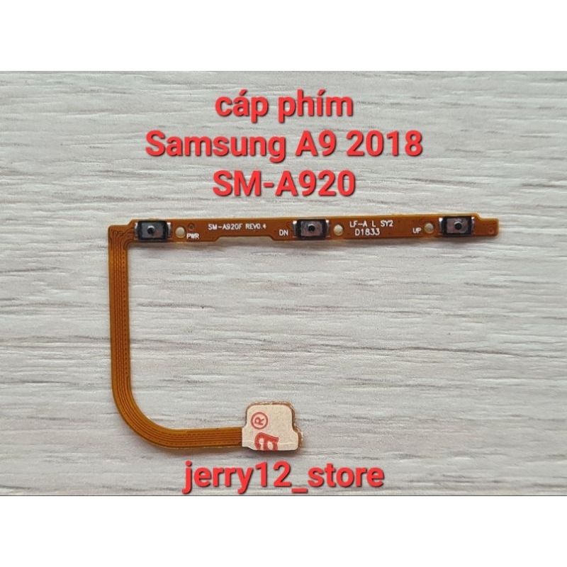 Cáp phím nguồn , phím âm lượng Samsung A9 2018 SM-A920 | Shopee Việt Nam