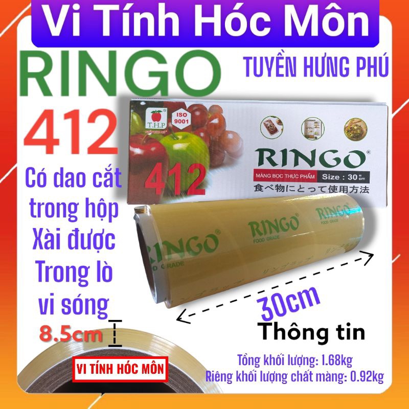 ( Hỏa tốc TpHCM) Màng bọc Thực Phẩm RINGO 412 nguyên siu hàng chất ...
