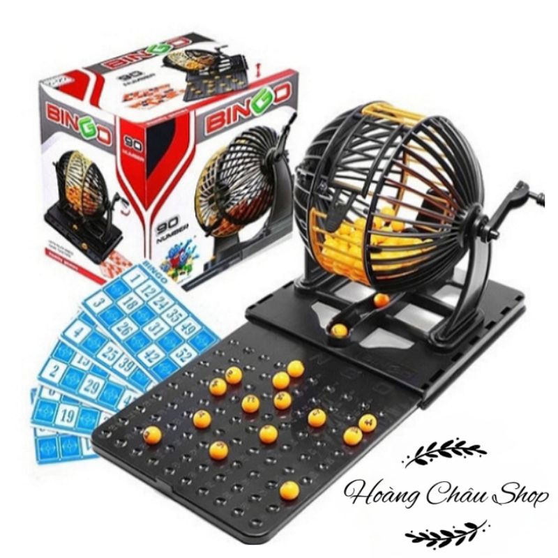 Bộ Đồ Chơi Lô Tô BINGO Kèm Lồng Quay Nhựa Lớn Cao cấp | Shopee Việt Nam