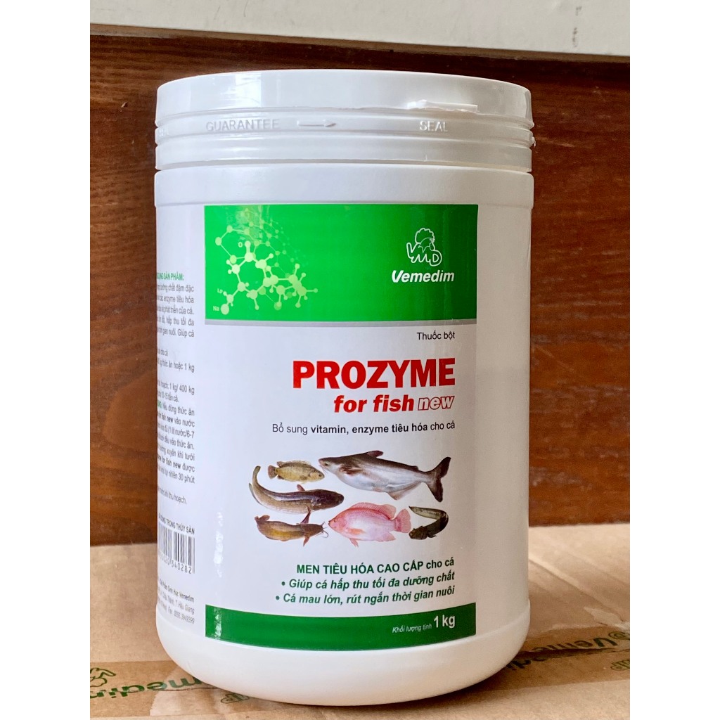Prozyme for fish new bổ sung vitamin, enzyme tiêu hóa cho cá (lon 1kg ...