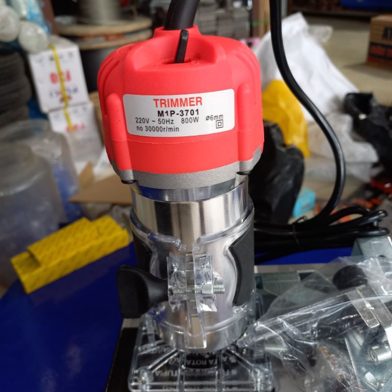 Máy soi gỗ,máy phay gỗ cầm tay thân nhôm M1P -3701 - 800W | Shopee Việt Nam