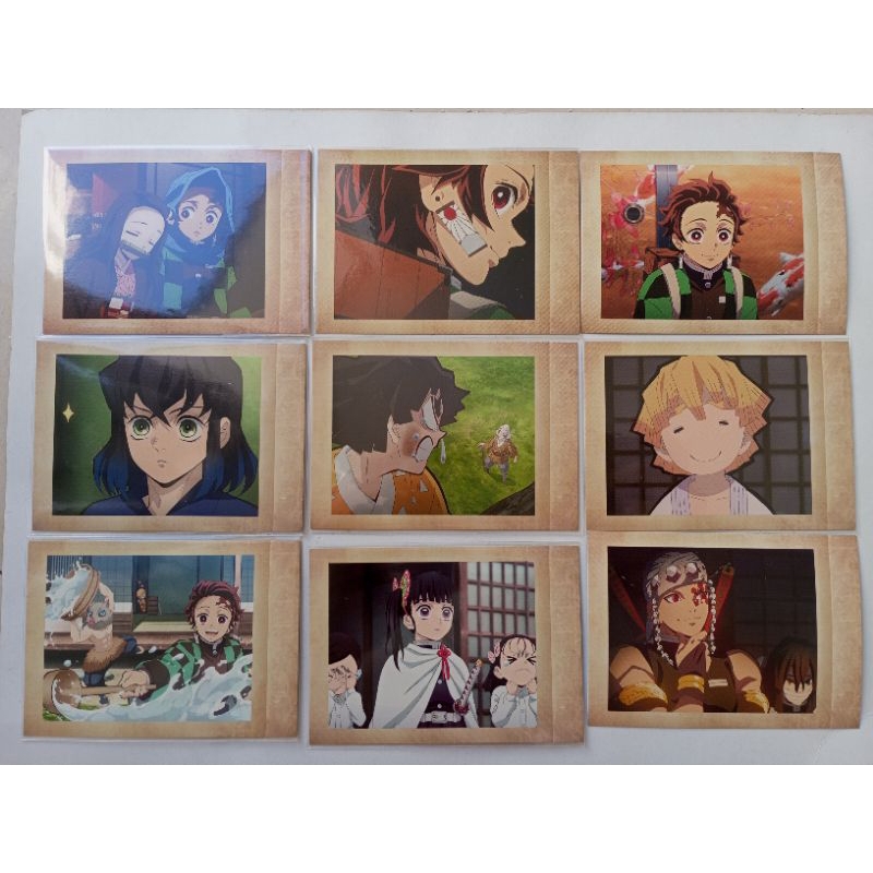[CHÍNH HÃNG] Pola Kimetsu No Yaiba, KNY. Card Zenitsu, Tanjirou ...