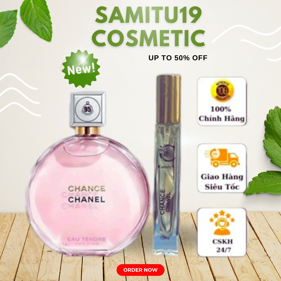 Nước hoa Canaly’s Chanel Chance EDP 10ML Nước Hoa Chanel Nữ chính hãng bản dùng thử | Shopee ...
