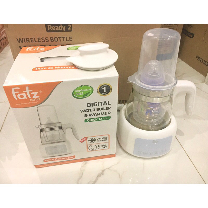 (Kèm khay hâm sữa) Máy đun Và Hâm Nước Pha Sữa FatzBaby Fatz - Quick 12 ...