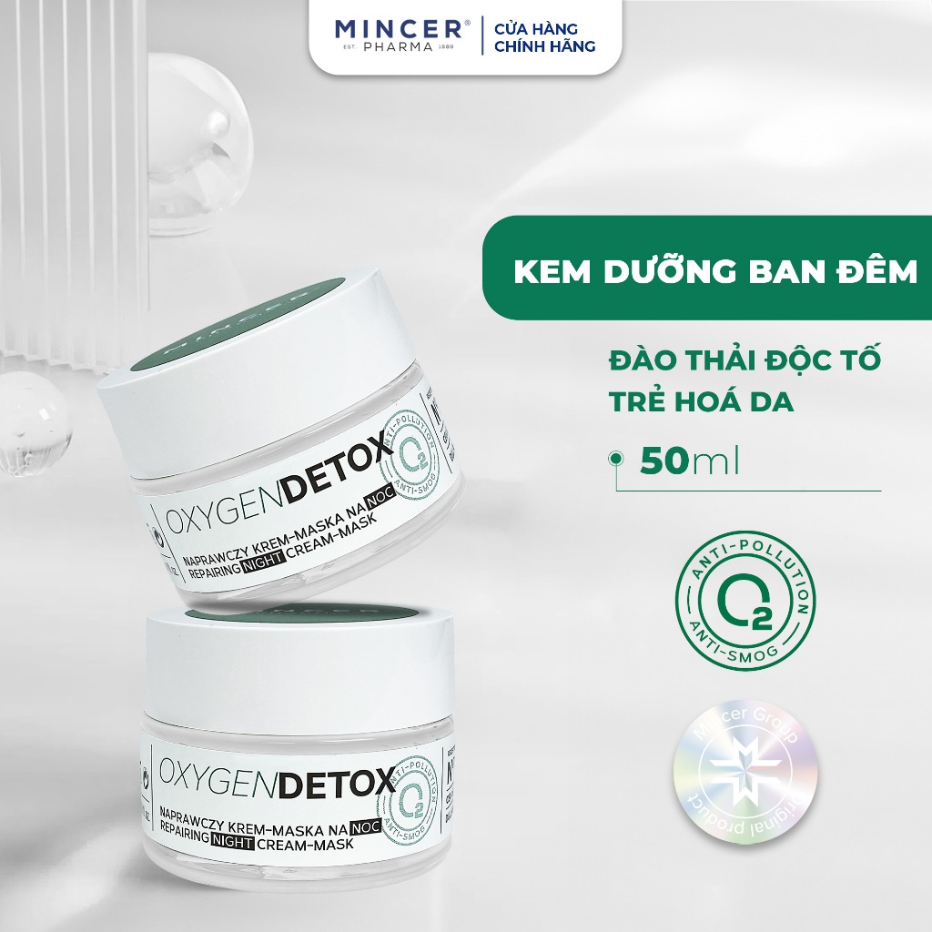 [Date 28.02.2026] Kem Dưỡng Detox Phục Hồi & Chống Lão Hoá Da Mincer ...