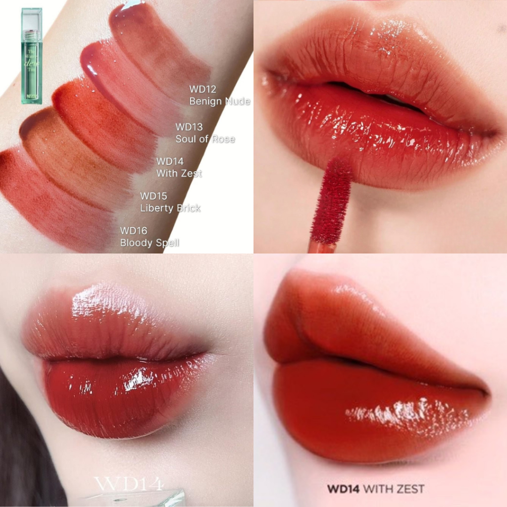 Son Tint Merzy The Watery Dew Tint Dạng Thạch Bóng, Bền Màu, Lâu Trôi ...