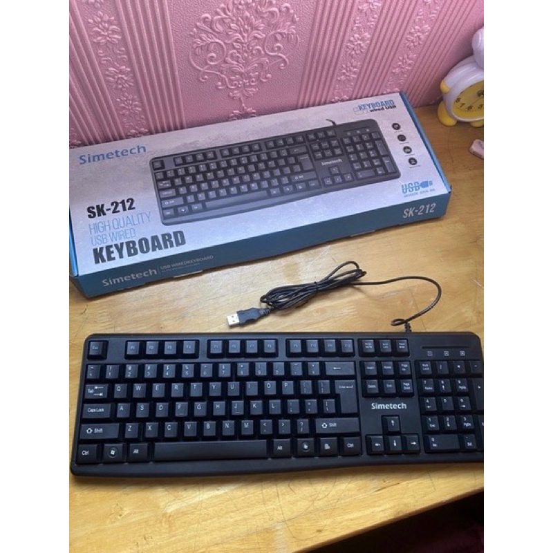 BÀN PHÍM SIMETECH SK-212 CHÍNH HÃNG SIÊU BỀN | Shopee Việt Nam