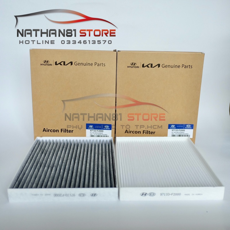 Lọc gió điều hoà Hyundai Stargazer(22–2X), Creta(22-2X). Mã sản phẩm: 97133-F2000 | Shopee Việt Nam