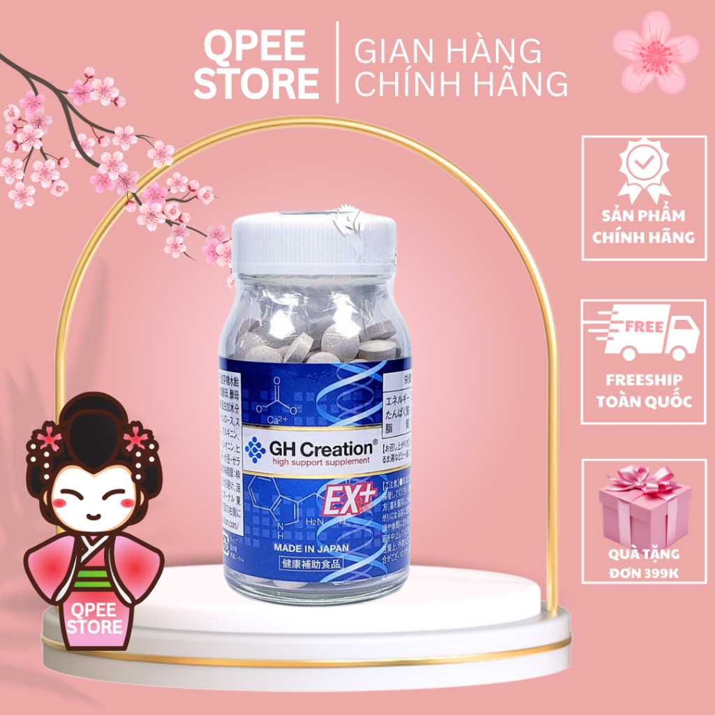 [CHÍNH HÃNG] Viên uống hỗ trợ tăng chiều cao GH Creation EX+ 270 viên ...