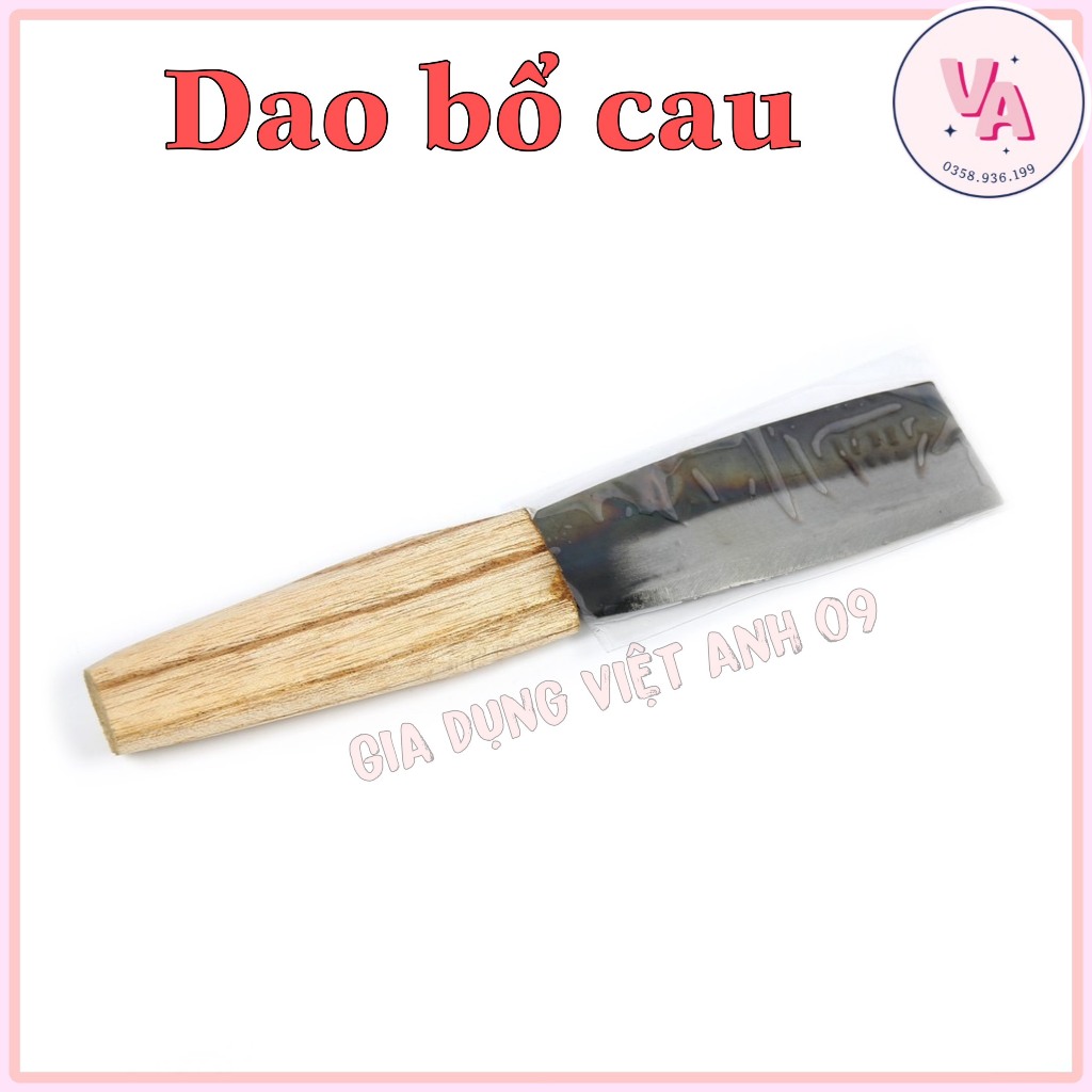 Dao bổ cau Đa sỹ cán gỗ , dao cau - VA09 | Shopee Việt Nam