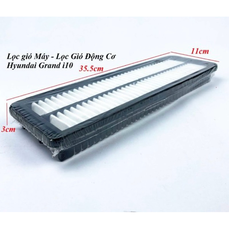 Lọc gió động cơ Air Filter – Hyundai Grand i10 (28113-B4000 | Shopee ...