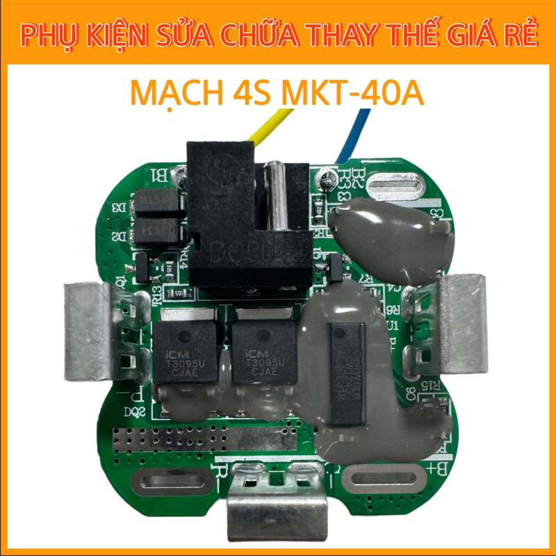 Mạch Pin 4S 40A 16.8V 2 Fet 4 Cell Pin Sạc Xả Và Bảo Vệ Pin. Hàng Loại ...