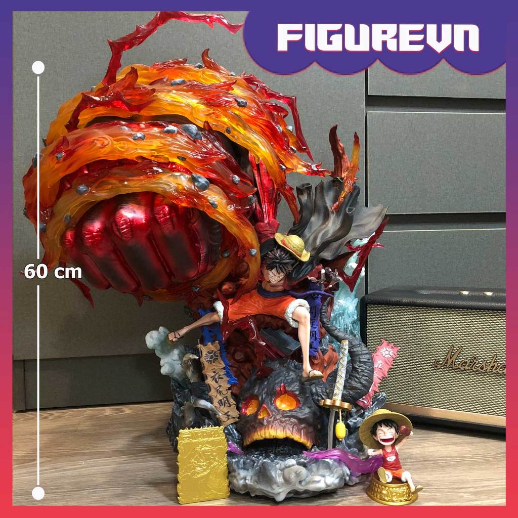 Mô hình Luffy Red Rock 60 cm có LED - One Piece | Shopee Việt Nam