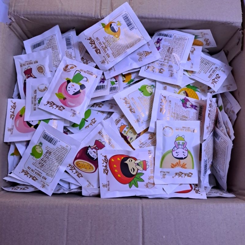 Kẹo thạch Zai Zai cân rời thùng 5kg(Thanh dài & Vuông) | Shopee Việt Nam