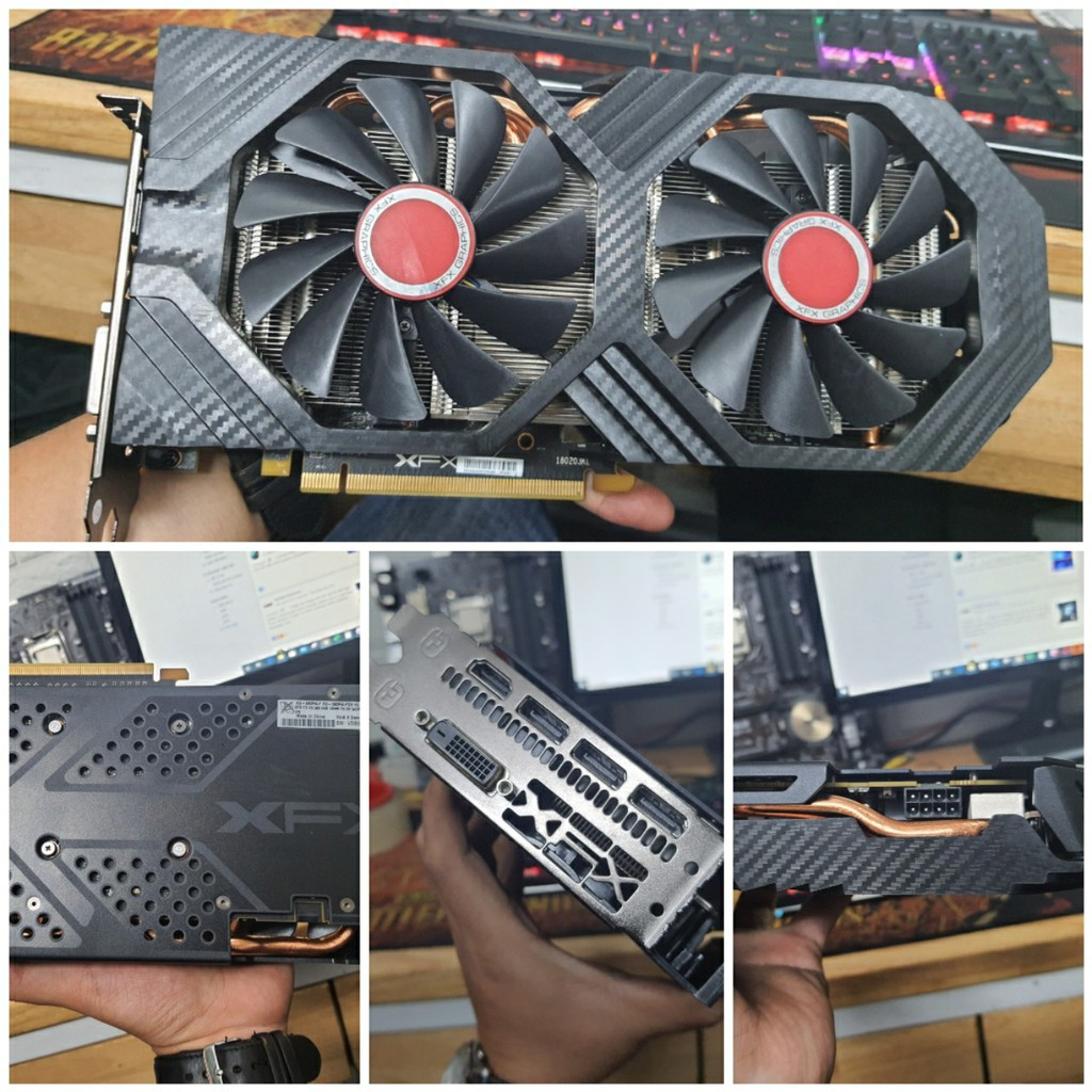 Card Màn Hình VGA PowerColor RX 580 8G | Shopee Việt Nam