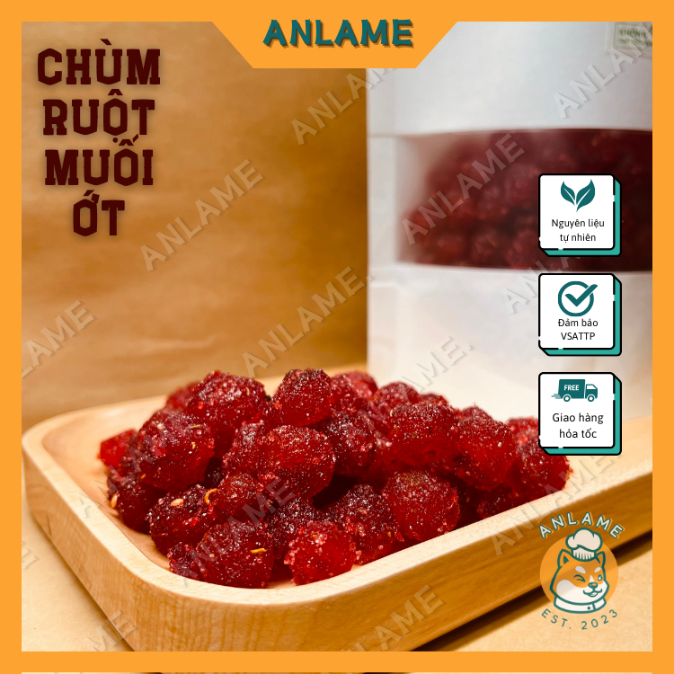Ô mai Chùm ruột muối ớt 100G-500G | ANLAME | Shopee Việt Nam