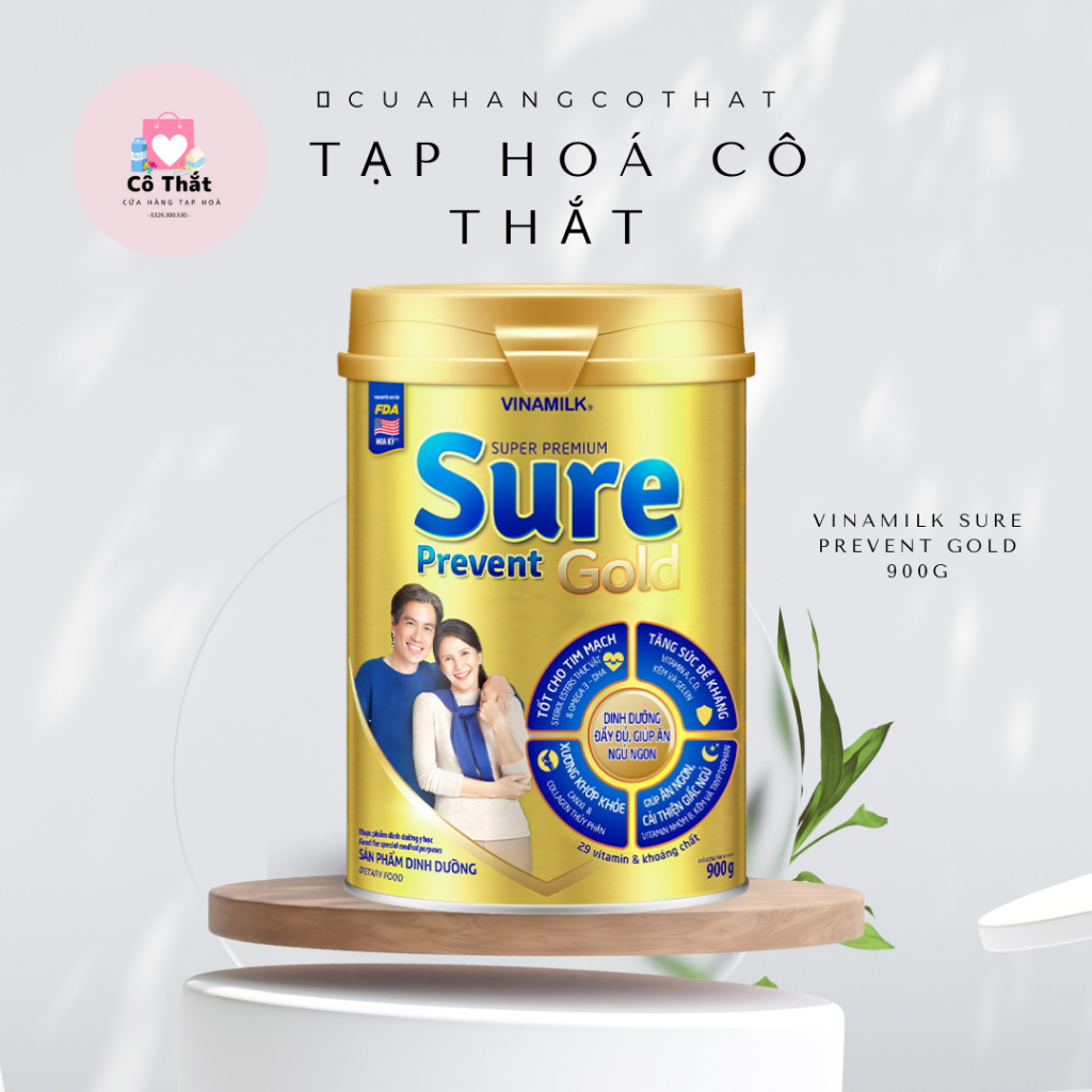 SỮA CHO NGƯỜI LỚN SURE PREVENT GOLD 900G | Shopee Việt Nam