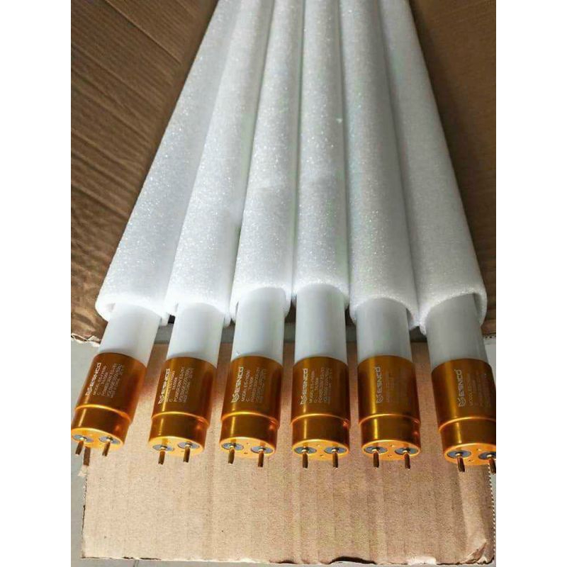 Bóng Đèn Tuýp Led T8 1m2 thuỷ tinh 30w hiệu Esnco dài 1m2 32w đầu nhôm vàng bảo hành 12 tháng ...