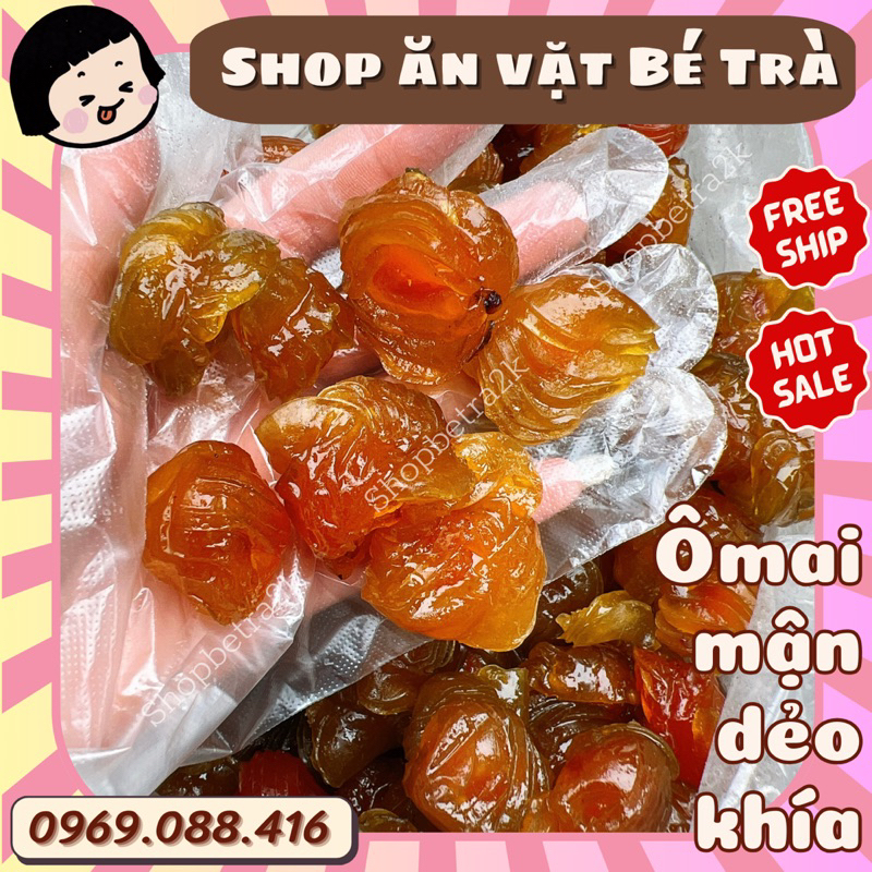Ô Mai Mận Dẻo Khía Xào Gừng 500gr Shopee Việt Nam