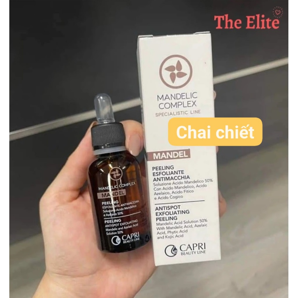 [ Thử 5 ml - 10 ml ] Tinh chất Peel da không bong tróc Mandelic Complex ...