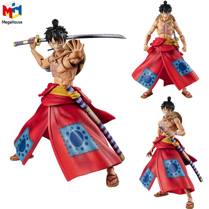 (CHÍNH HÃNG) Mô hình động Luffy Taro One Piece Megahouse Action Figure ...