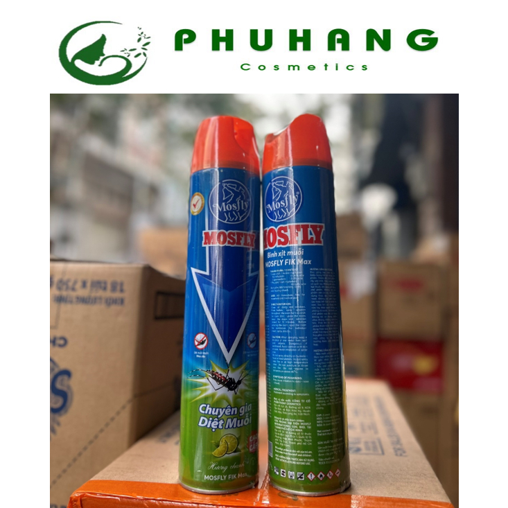 Xịt MOSFLY Muỗi Và Côn Trùng Hương Chanh 600ml | Shopee Việt Nam