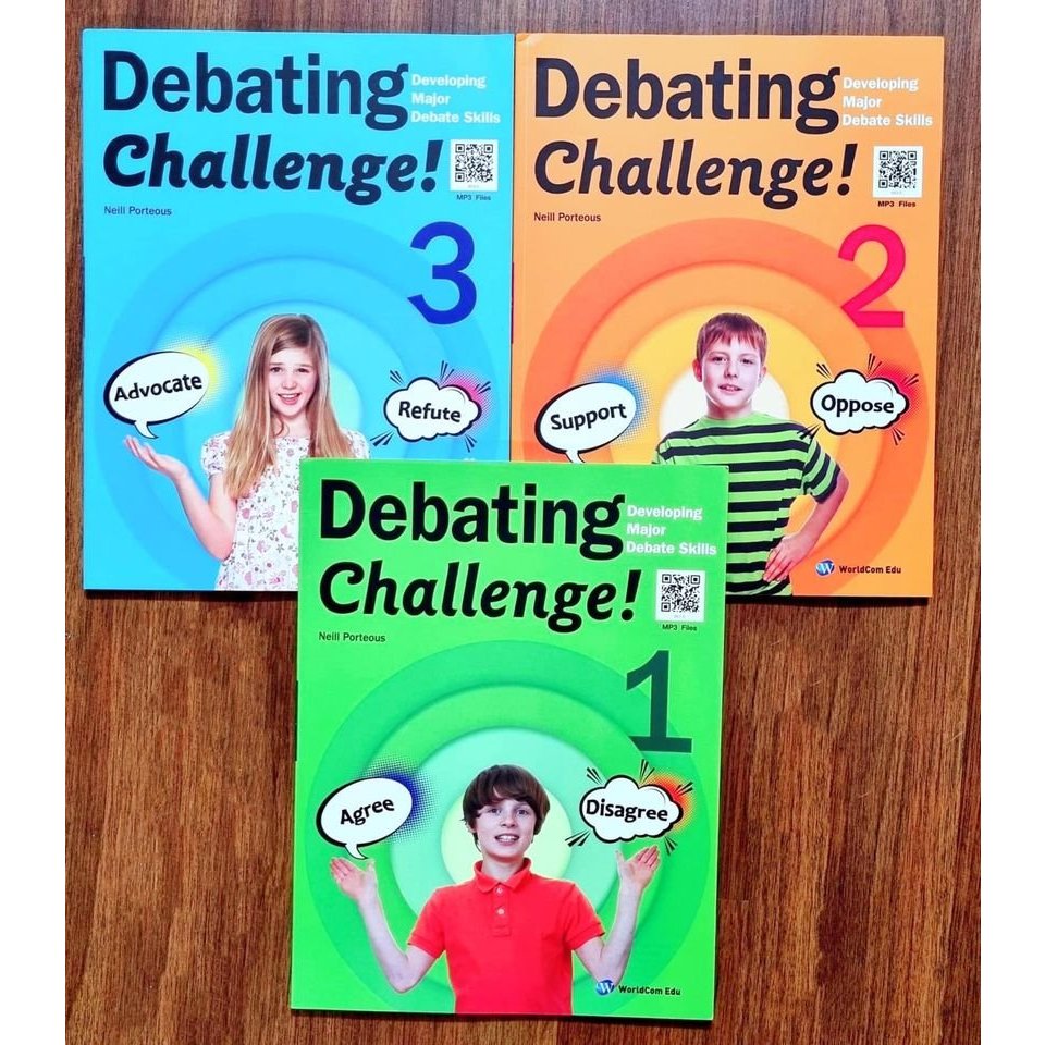 Bộ nhập - DEBATING CHALLENGE 3q kèm file nghe | Shopee Việt Nam