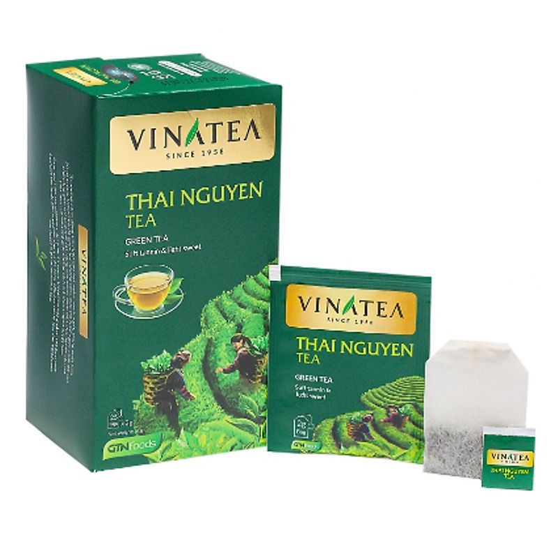 Trà Thái Nguyên Túi Lọc Vinatea Hộp 50G (25 Túi x 2G) | Shopee Việt Nam