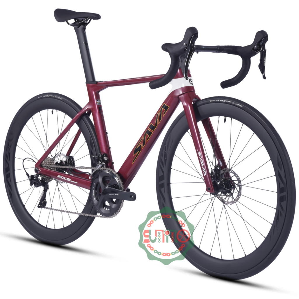 Xe đạp đua carbon SAVA X9.7 tay lắc R7020(2x11speed) | Shopee Việt Nam