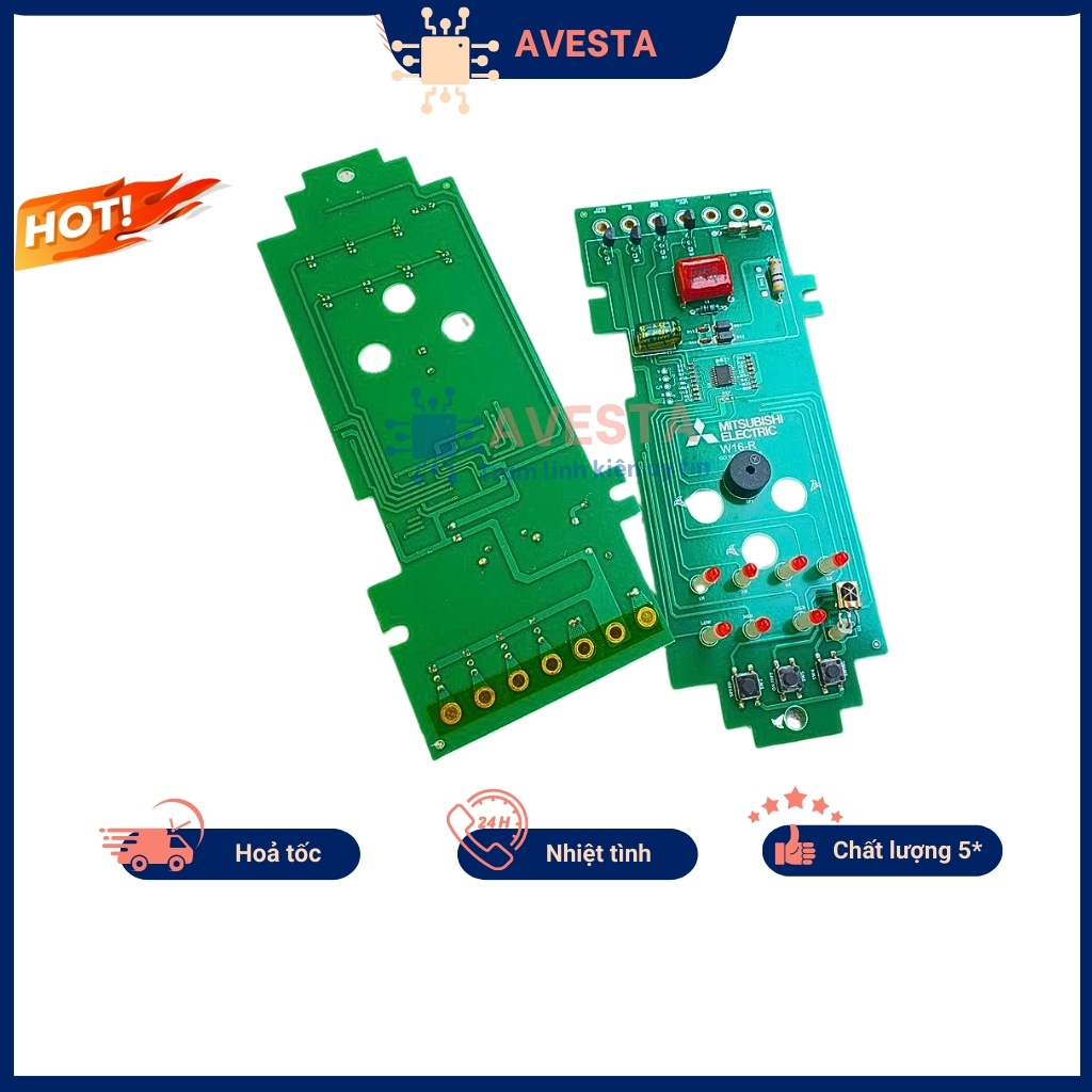 Mạch quạt mitsubishi W16R treo tường chính hãng Avesta | Shopee Việt Nam