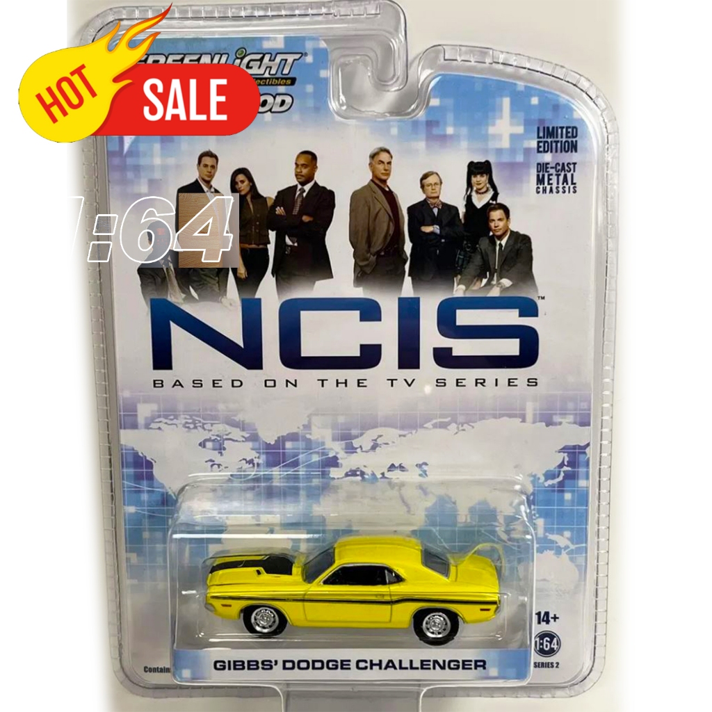 Xe mô hình DODGE Challenger "NCIS" GREENLIGHT tỷ lệ 1/64 Serie Đặc biệt ...