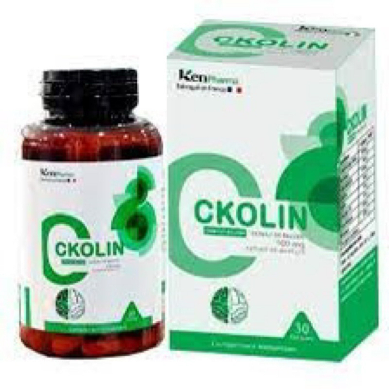 Viên uống hỗ trợ tăng tuần hoàn não Ckolin KenPharma hộp 30 viên nhập ...