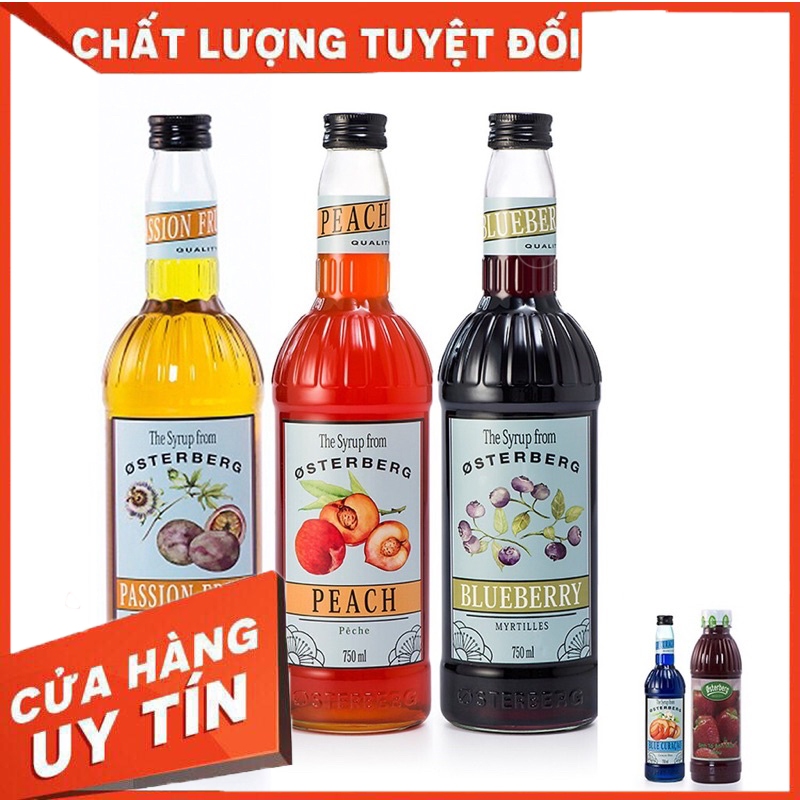 [⚡ CỬA HÀNG UY TÍN] SIRO OSTERBERG 750ML CHÍNH HÃNG | SYRUP PHA CHẾ ...