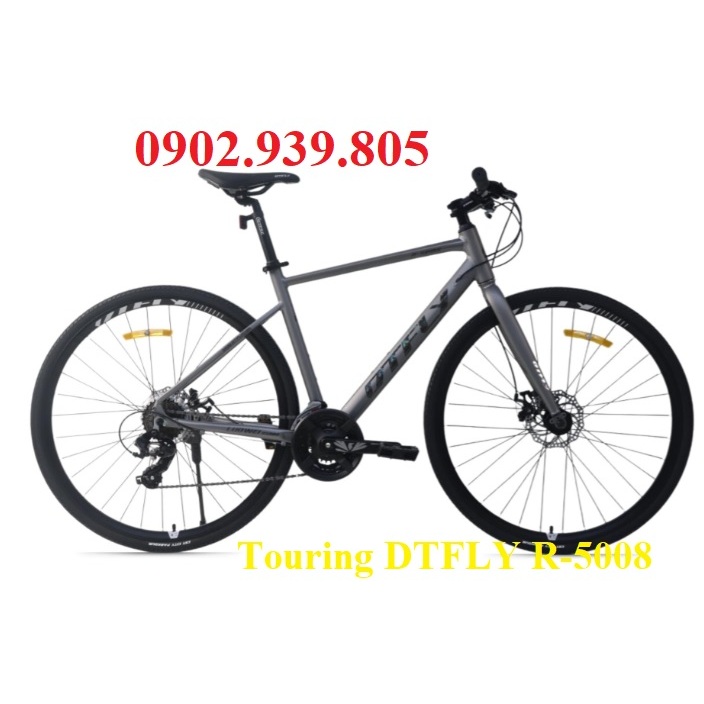 [LH CHIẾT KHẤU] [2024] Xe Đạp Touring DTFLY R-5008 700c khung hợp kim ...