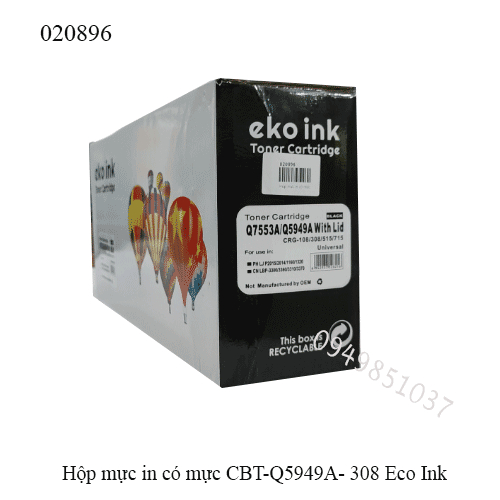 Hộp mực in có mực CBT-Q5949A- 308 Eco Ink | Shopee Việt Nam