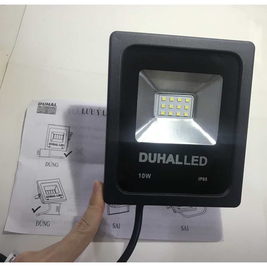 Đèn pha led Duhal 10W (KDJD0101), BẢO HÀNH 2 năm đổi mới | Shopee Việt Nam