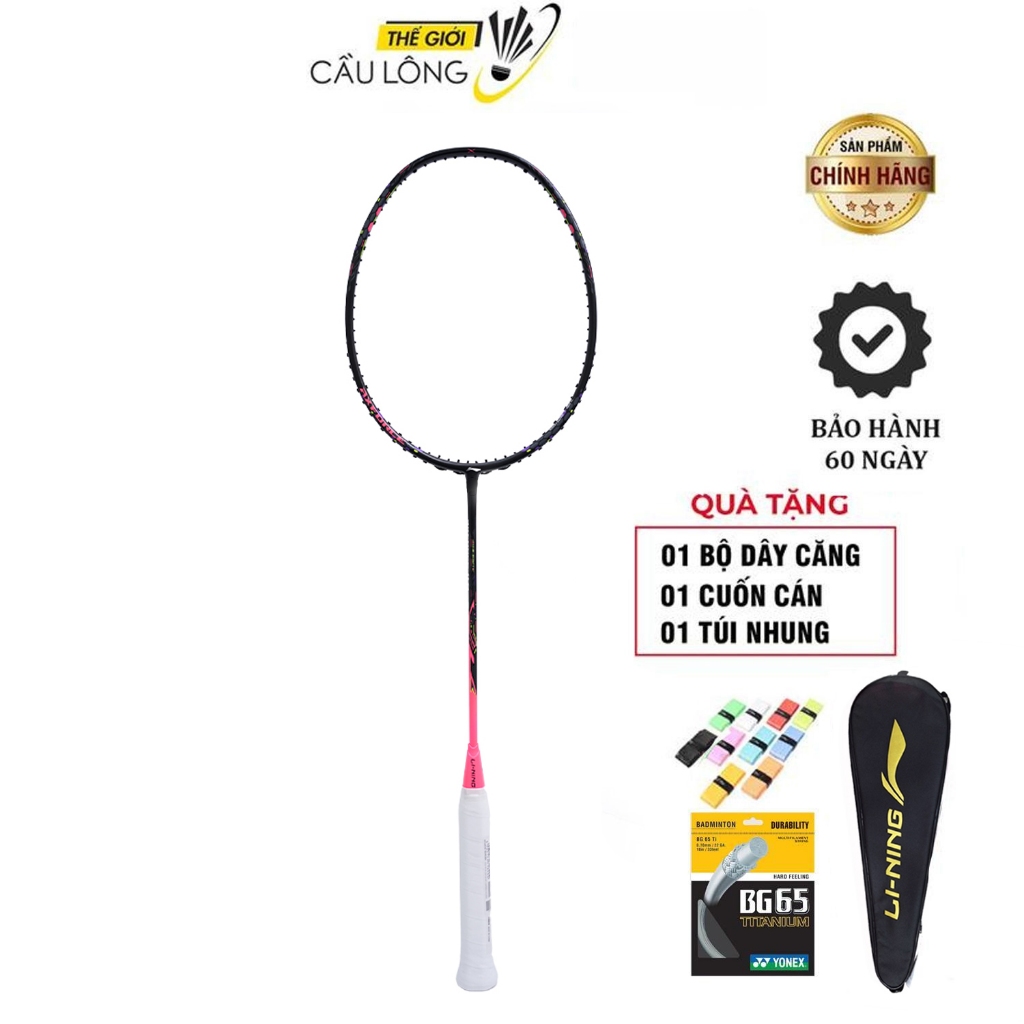 Vợt cầu lông Lining Axforce 40 chính hãng, tặng quấn cán, cước Yonex BG ...