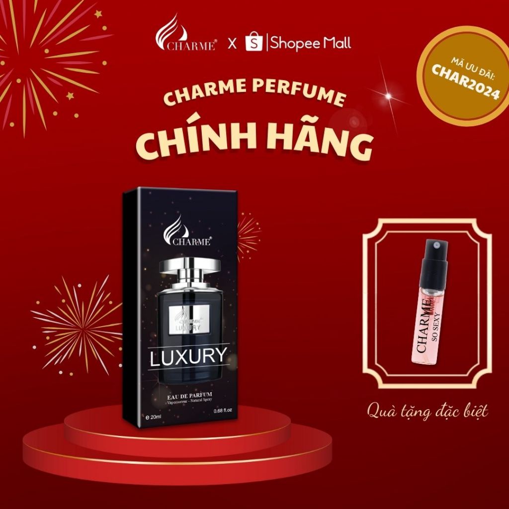 Nước hoa nam Charme Luxury 20ml | Shopee Việt Nam