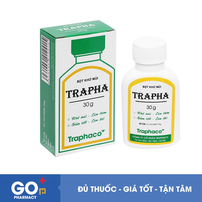 Bột Khử Mùi Trapha 30G | Shopee Việt Nam