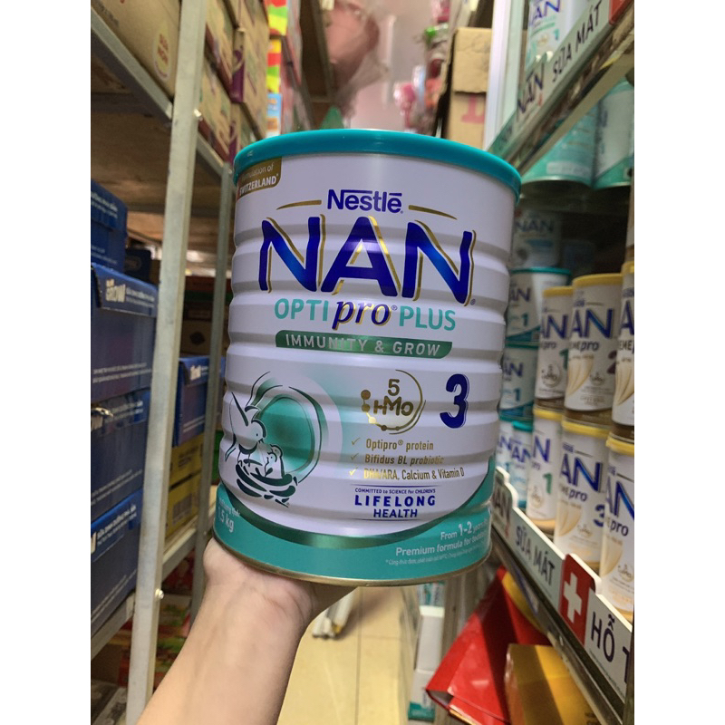 Sữa bột Nestle NAN OPTIPRO Plus 3 Lon 1.5kg | Shopee Việt Nam