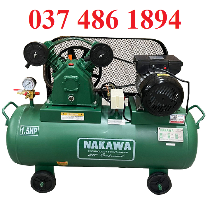 Máy Nén Khí Dây Đai 1.5HP Nakawa NK15-70 70L | Shopee Việt Nam