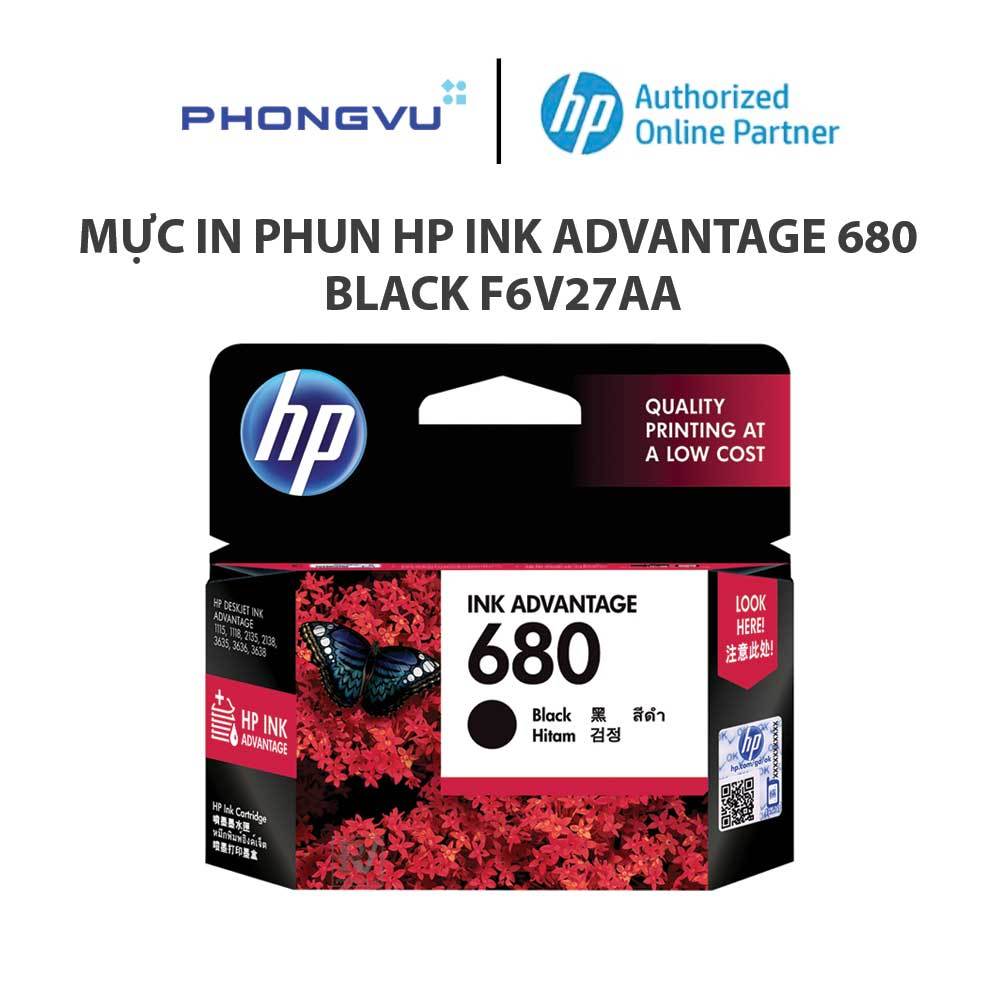 Mực in phun HP Ink Advantage 680 Black F6V27AA | Shopee Việt Nam